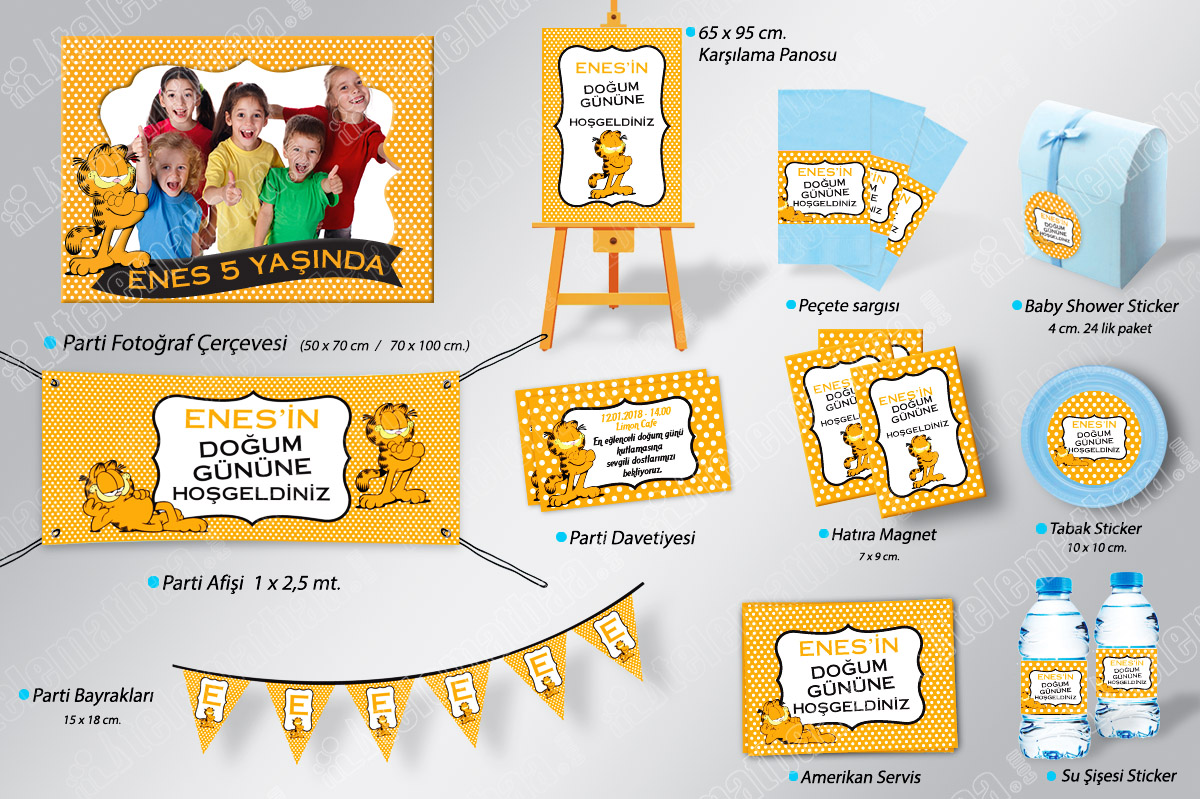 Baby Shower Garfield